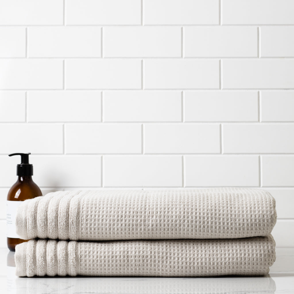 Waffle Terry Bath Sheet – Lunar Oceans